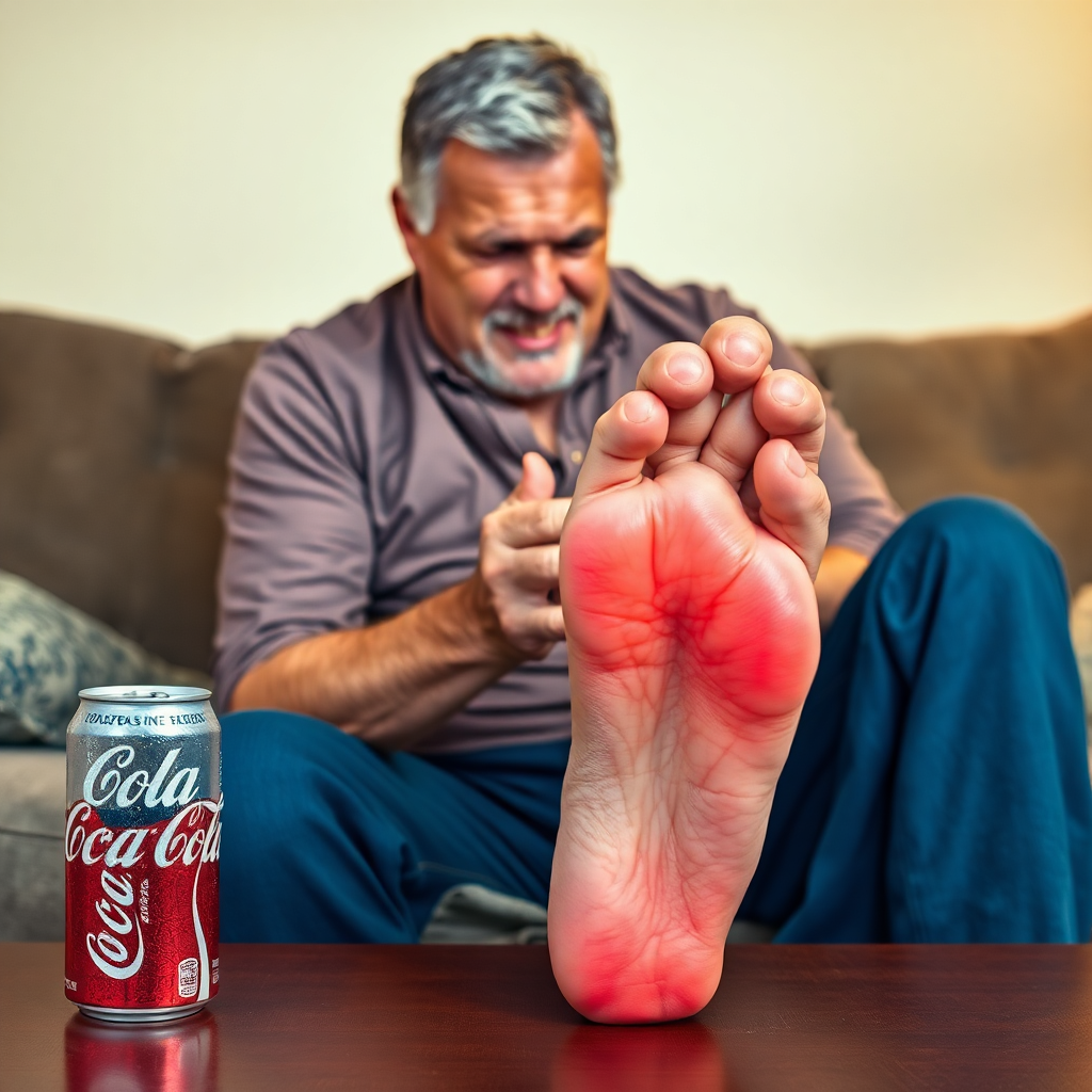 Crise de goutte et Coca-Cola : dangers, liens et conseils